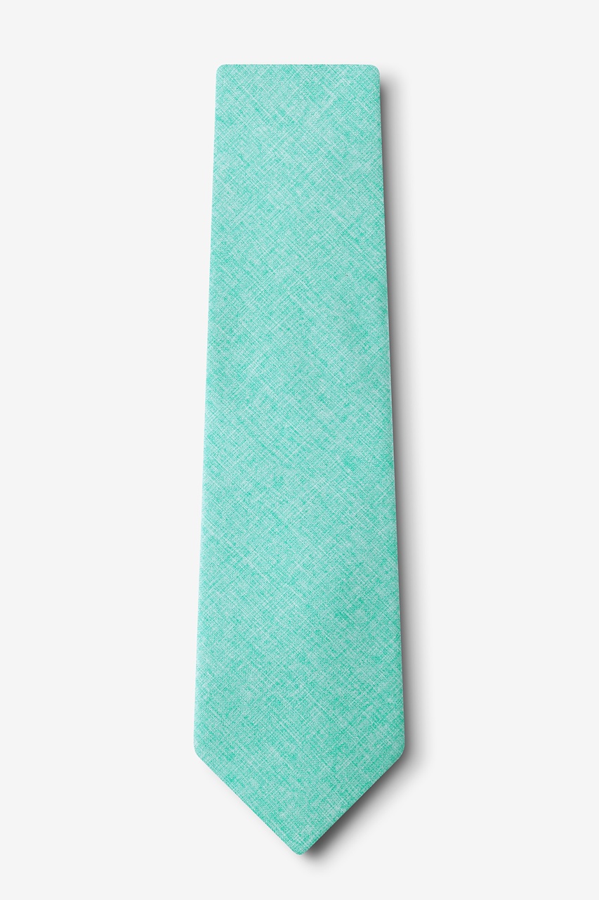 Aqua Cotton Tioga Tie | Ties.com