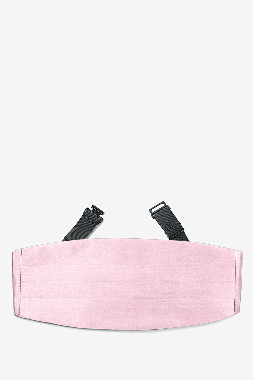 Silk Baby Pink Cummerbund | Ties.com