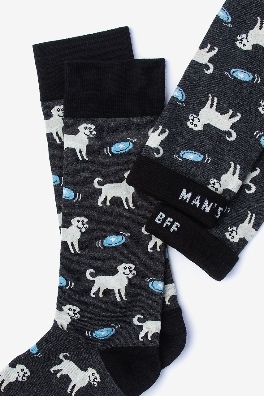 Black Golden Retriever Sock | Dog Sock | Alynn.com