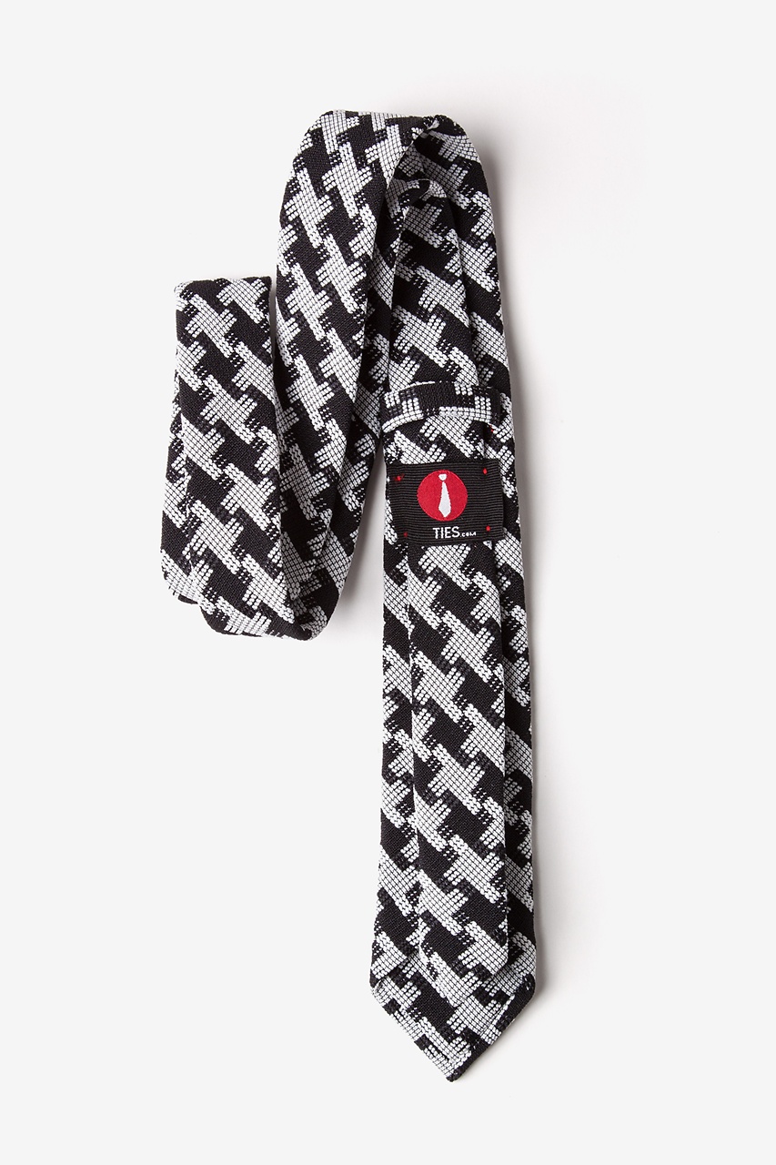 Black Cotton Buckeye Thick Skinny Tie | Ties.com