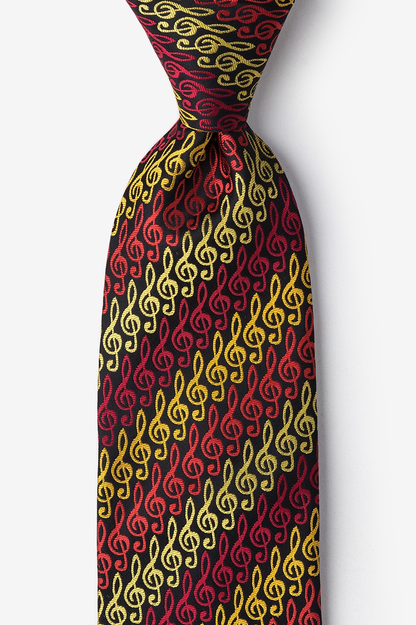Black Microfiber Treble Clef | Wild Attire, Inc.