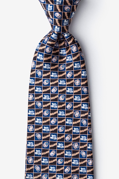 Black Silk Climate Change Tie | Ties.com