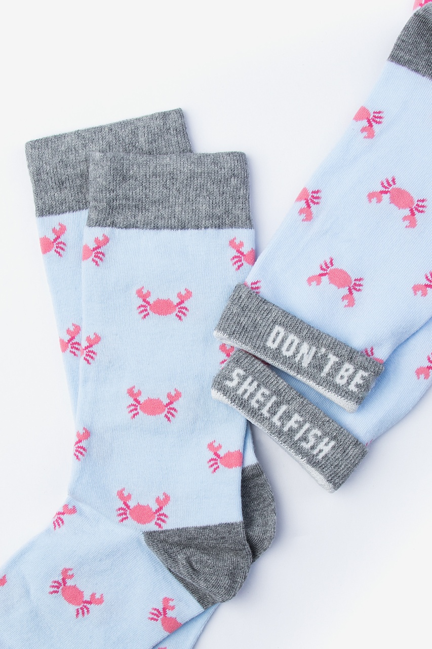 Blue Crab Sock | Nautical Sock | Ties.com