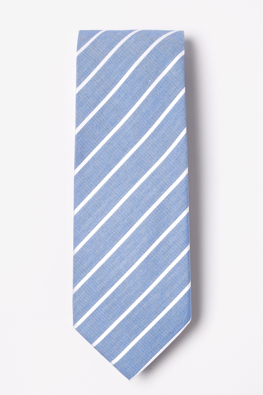 Blue Silk Harvard Extra Long Tie | Ties.com