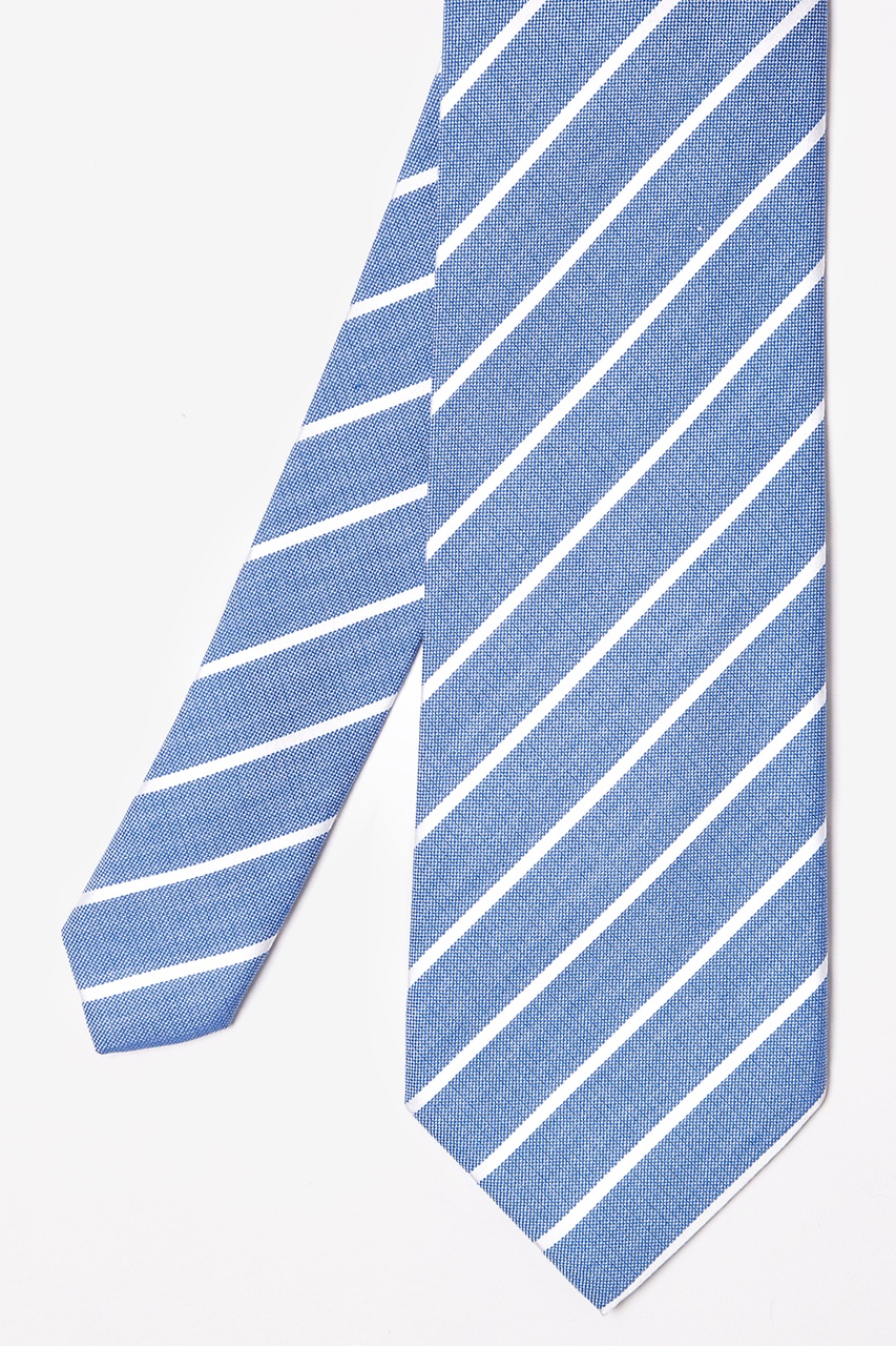 Blue Silk Harvard Extra Long Tie | Ties.com