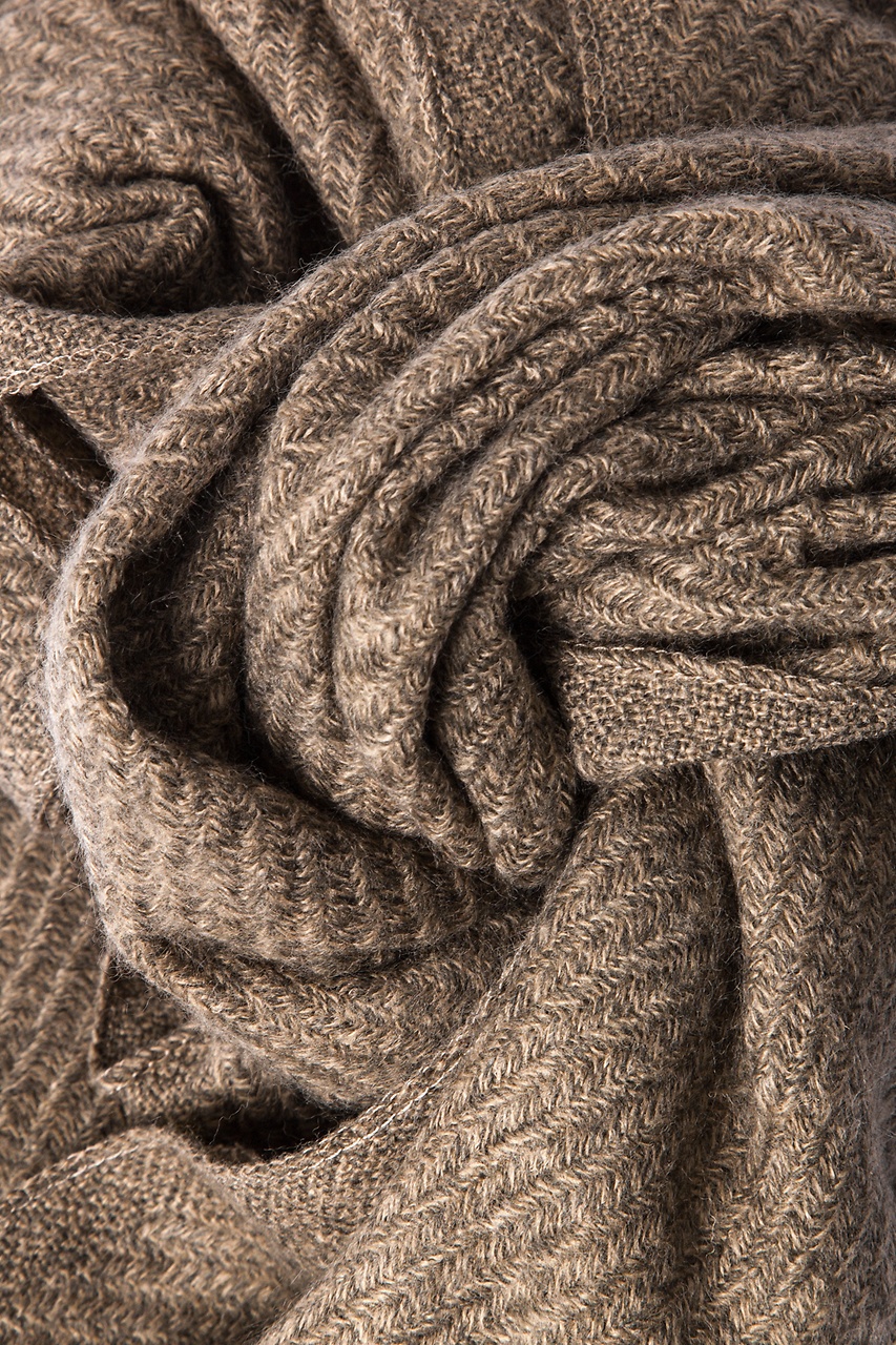 Brown Acrylic Calgary Scarf | Ties.com