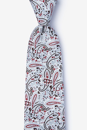 Brown Cotton Hale Skinny Tie | Ties.com