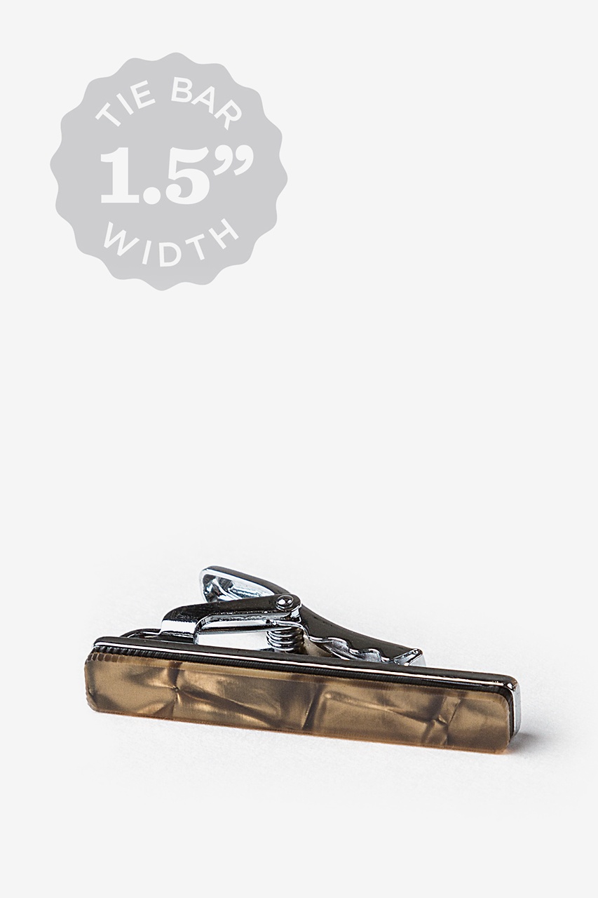 Brown Recycled Glass Recycled Glass Tie Bar | Ties.com