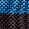 Blue Silk Belgian Color Block Knit Tie | Ties.com