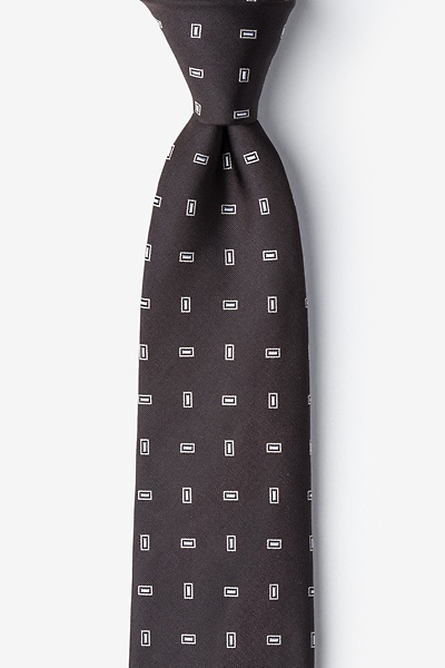 Brown Silk Nelson Tie | Ties.com