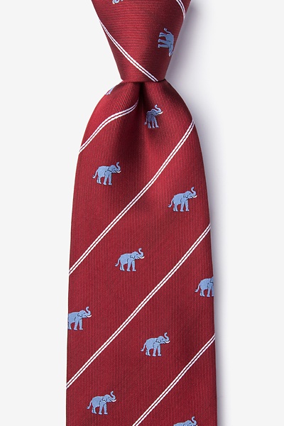 Elephant Tie | Wild Animal Tie | Ties.com