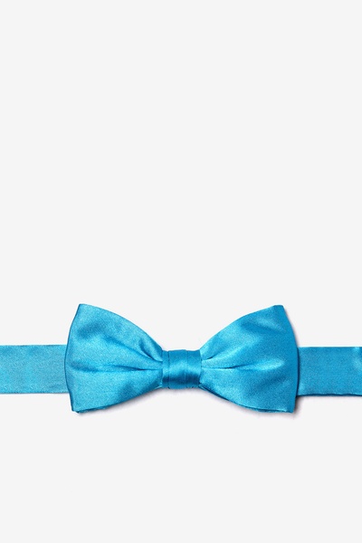 Caribbean Blue Boys Bow Tie | Ties.com