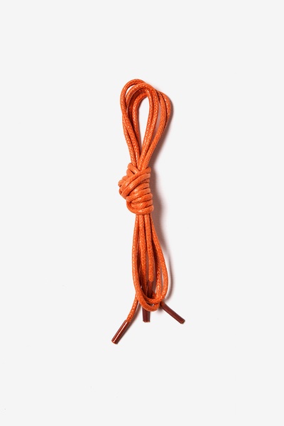 Orange Shoelaces | Colored Waxed Dress Shoe Laces | Ties.com