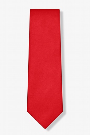 Men's Solid Red Neckties | Ties.com