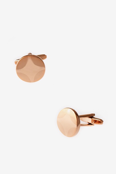 Copper Metal Coined Cufflinks | Ties.com