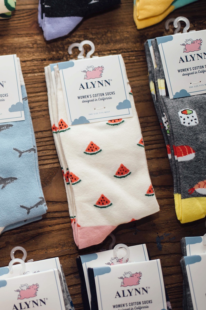 Cream Watermelon Sock | Picnic Sock | Ties.com