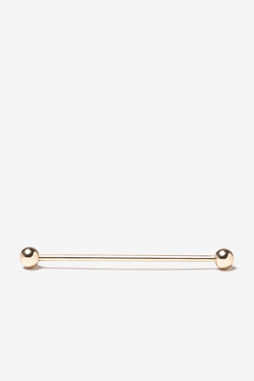 Gold Metal Round Eyelet Safety Pin | Ties.com