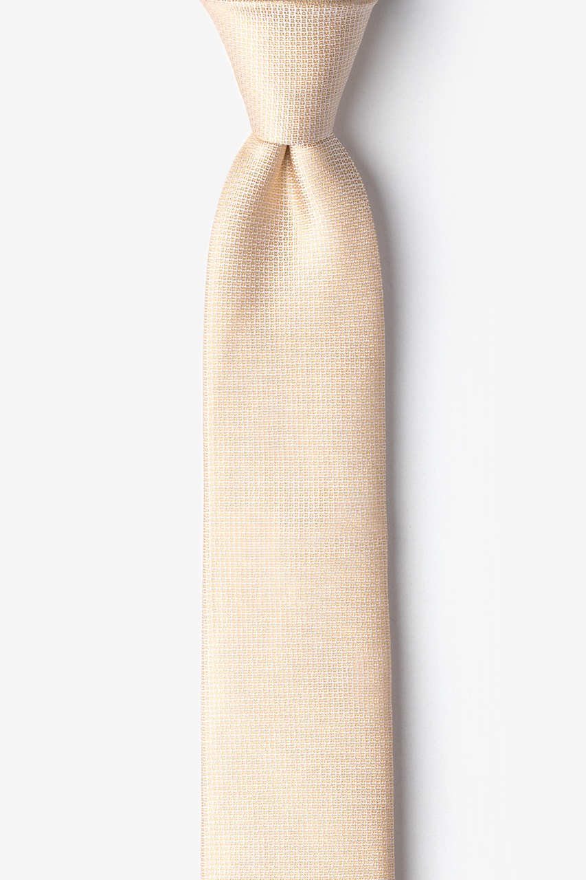 Gold Silk Luzon Skinny Tie | Ties.com