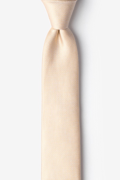 Gold Silk Luzon Skinny Tie | Ties.com