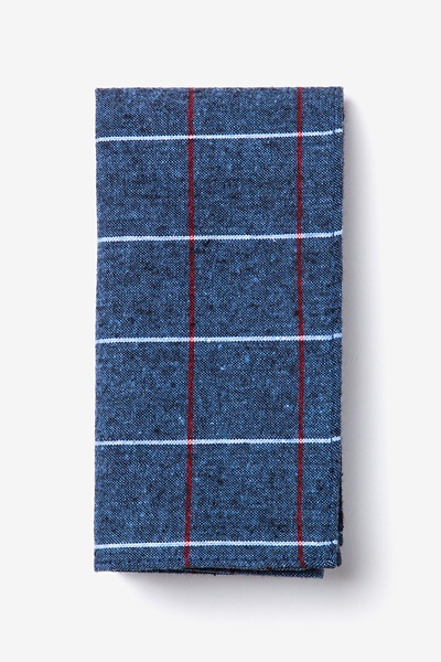 Gray Cotton Phoenix Pocket Square | Ties.com