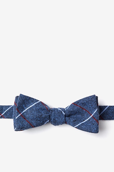 Gray Cotton Phoenix Skinny Bow Tie | Ties.com