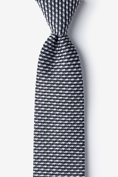 Gray Wool Genoa Tie | Ties.com
