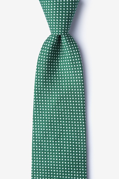 Green Cotton Gregory Tie | Ties.com