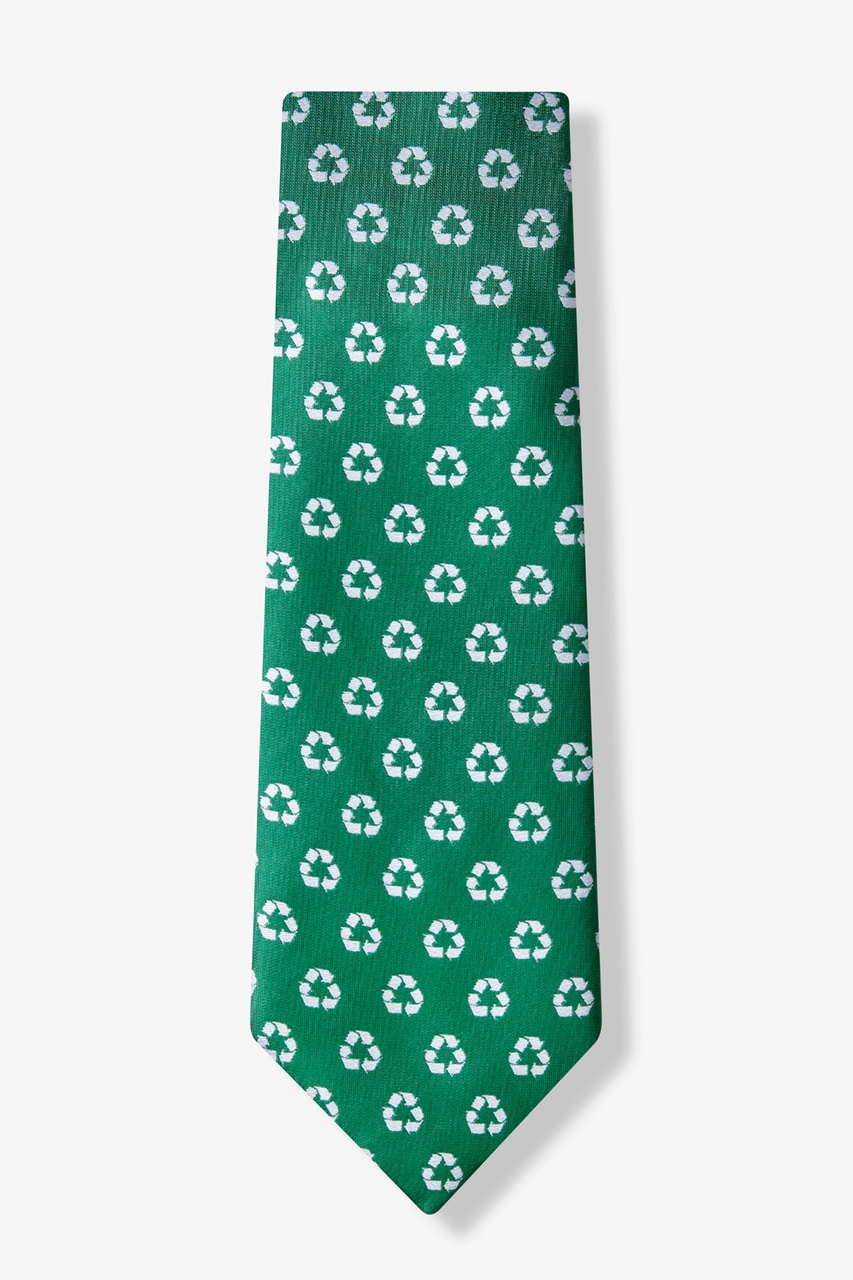 Recycling Symbol Tie | Recycle Icon Necktie | Ties.com