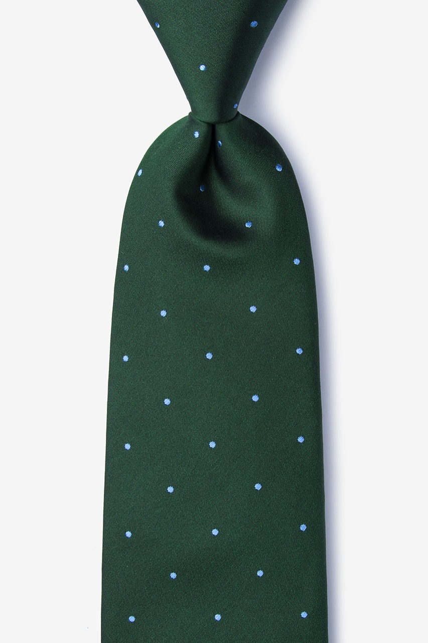 Green Silk Griffin Extra Long Tie | Ties.com