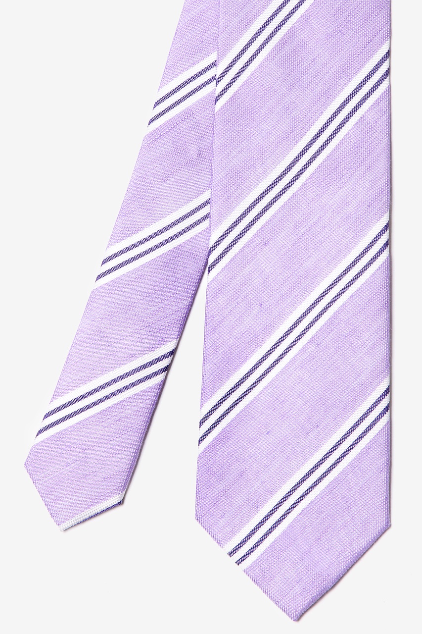 Lavender Silk Dartmouth Skinny Tie | Ties.com
