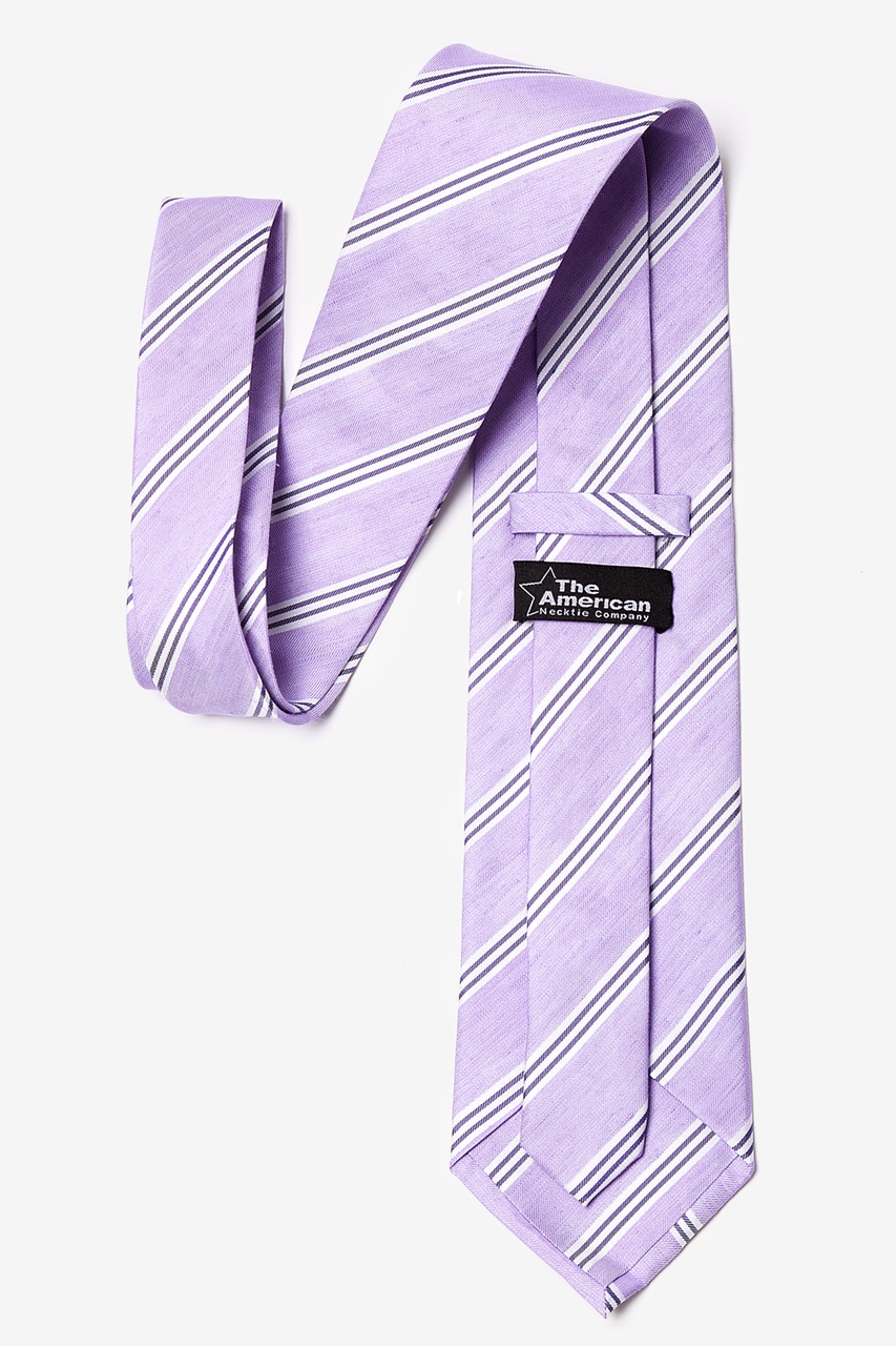 Lavender Silk Lavender Dartmouth Tie | Ties.com