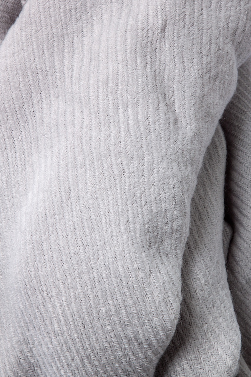 Light Gray Acrylic Sheffield Scarf | Ties.com