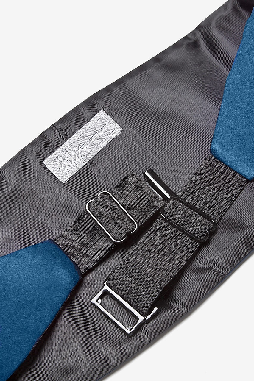 Mallard Blue Silk Cummerbund | Ties.com