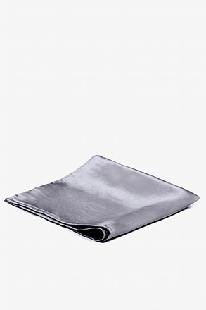 Gray Pocket Squares for Men