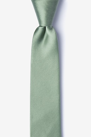 Moss Silk Tie for Men | Solid Neckties Collection | Ties.com