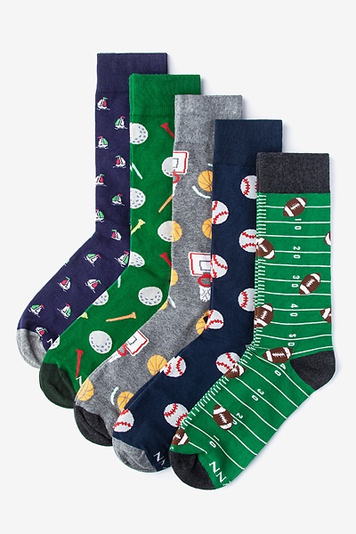 Novelty Sports Sock Pack | Sports Socks | Ties.com