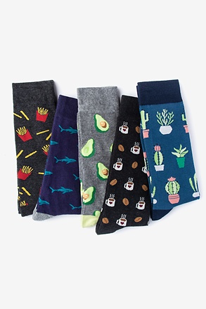 Sock Packs | 5 Pack Whole Week All in One | Ties.com