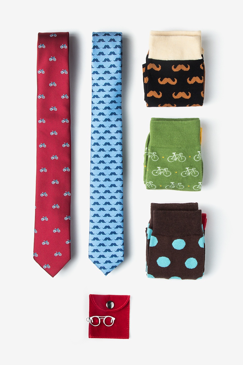 Multicolor Other Materials The Hipster (Skinny) Gift Box | Ties.com