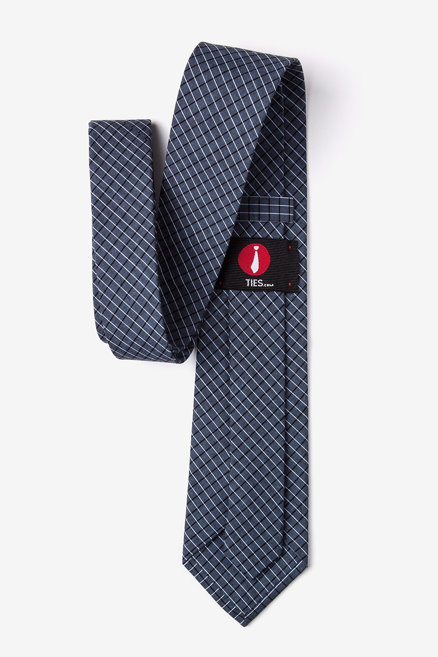 Navy Blue Cotton Holbrook Tie | Ties.com