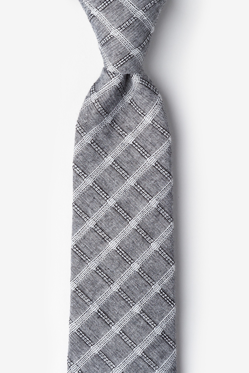 Navy Blue Cotton Yakima Tie | Ties.com
