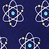 Black Microfiber Atomic Nucleus Extra Long Tie | Ties.com