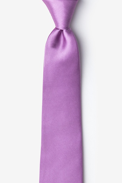 Orchid Silk Skinny Tie | Ties.com