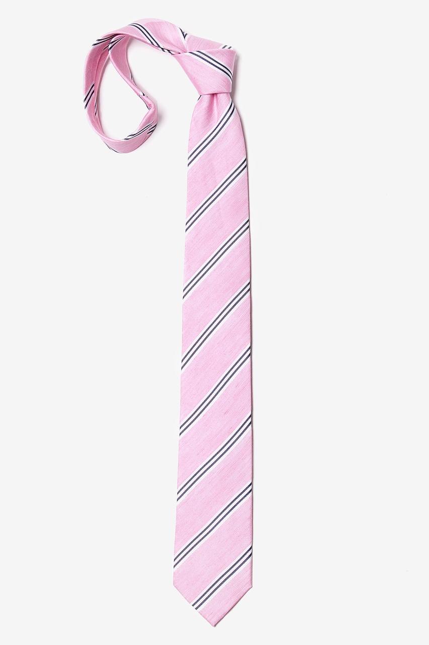 Pink Silk Dartmouth Skinny Tie | Ties.com