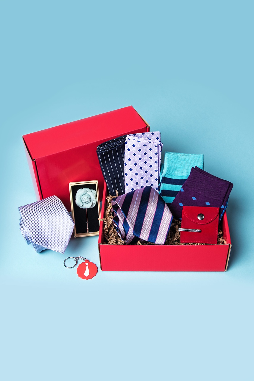 Purple Other Materials The Overachiever Gift Box | Ties.com