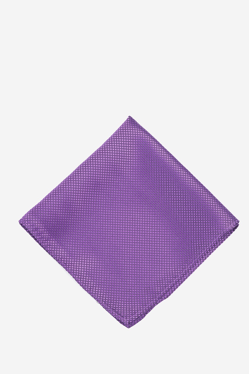 Purple Silk Revitalize Pocket Square | Ties.com