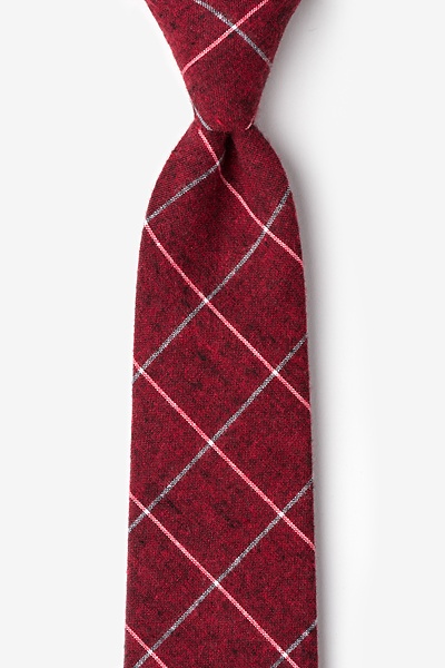 Red Cotton Phoenix Tie | Ties.com
