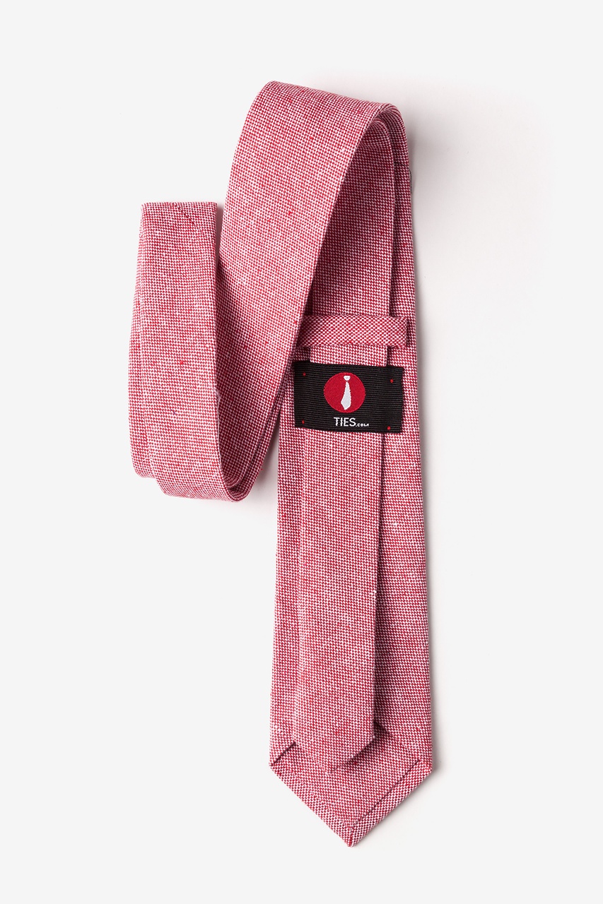 Red Cotton Westminster Tie | Ties.com