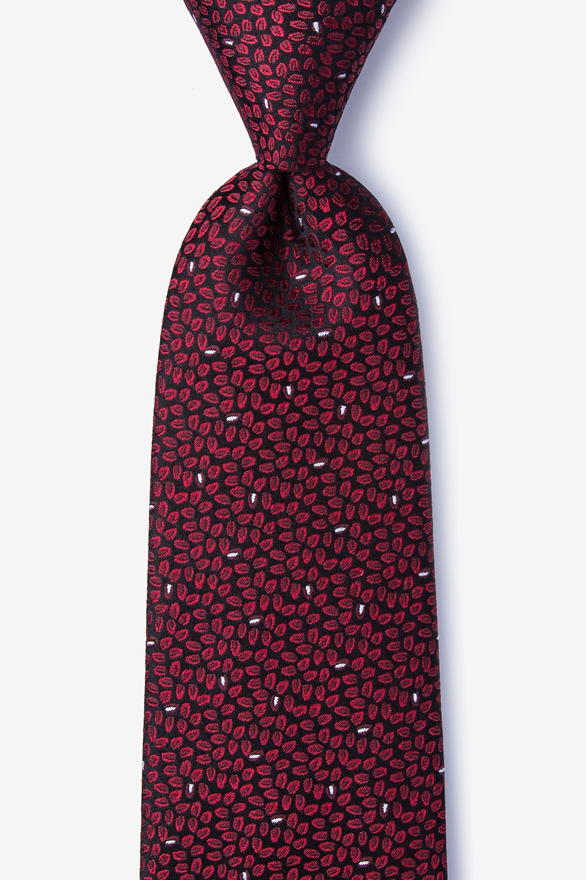 Red Silk Doolittle Extra Long Tie | Ties.com