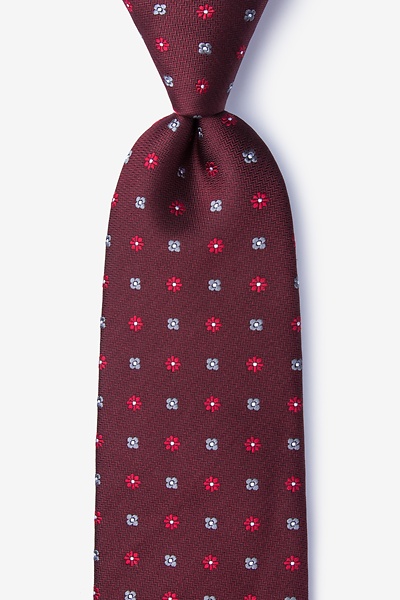 Red Silk Monkey Tie | Ties.com