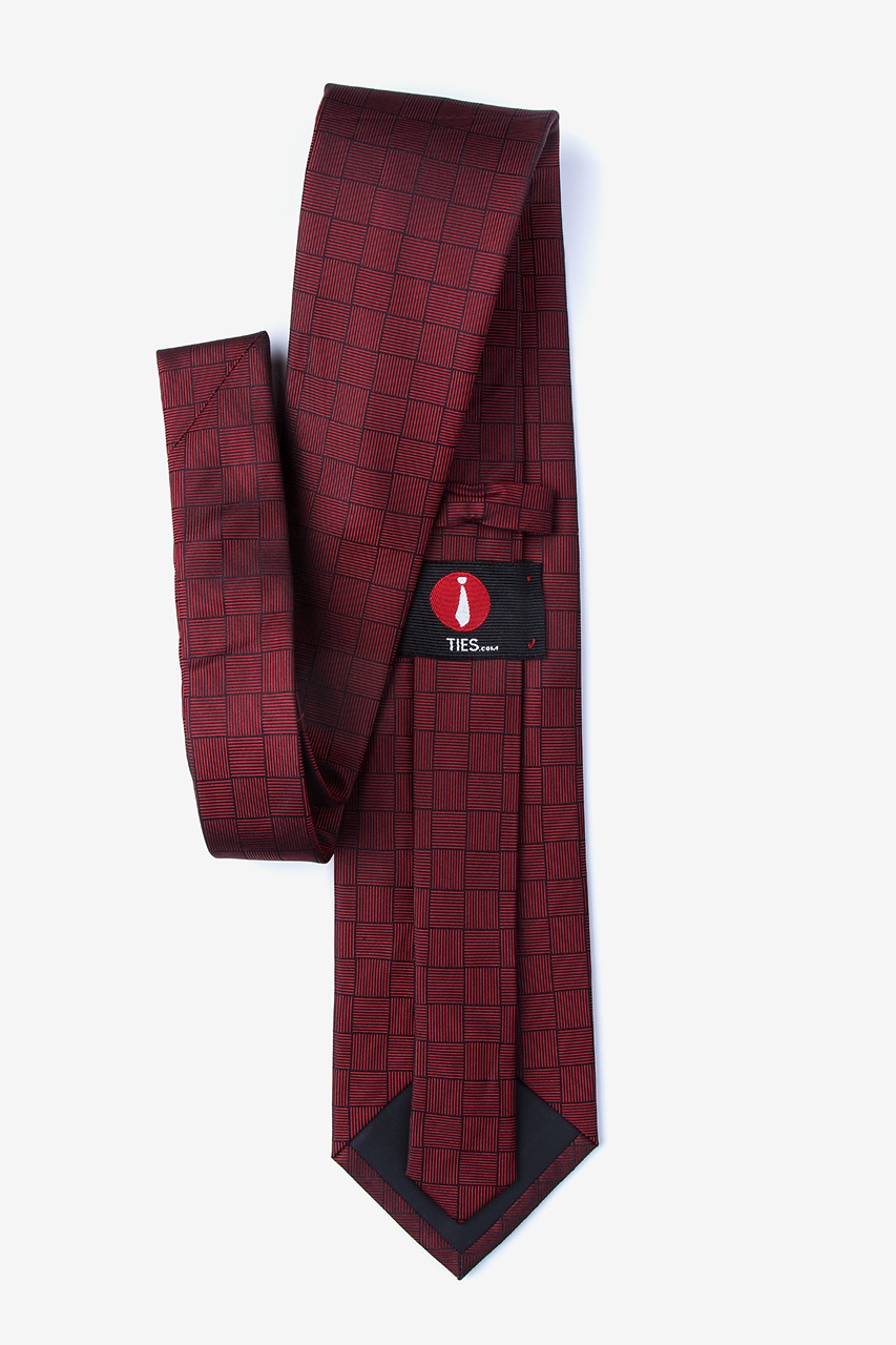 Red Silk Red Hill Extra Long Tie | Ties.com